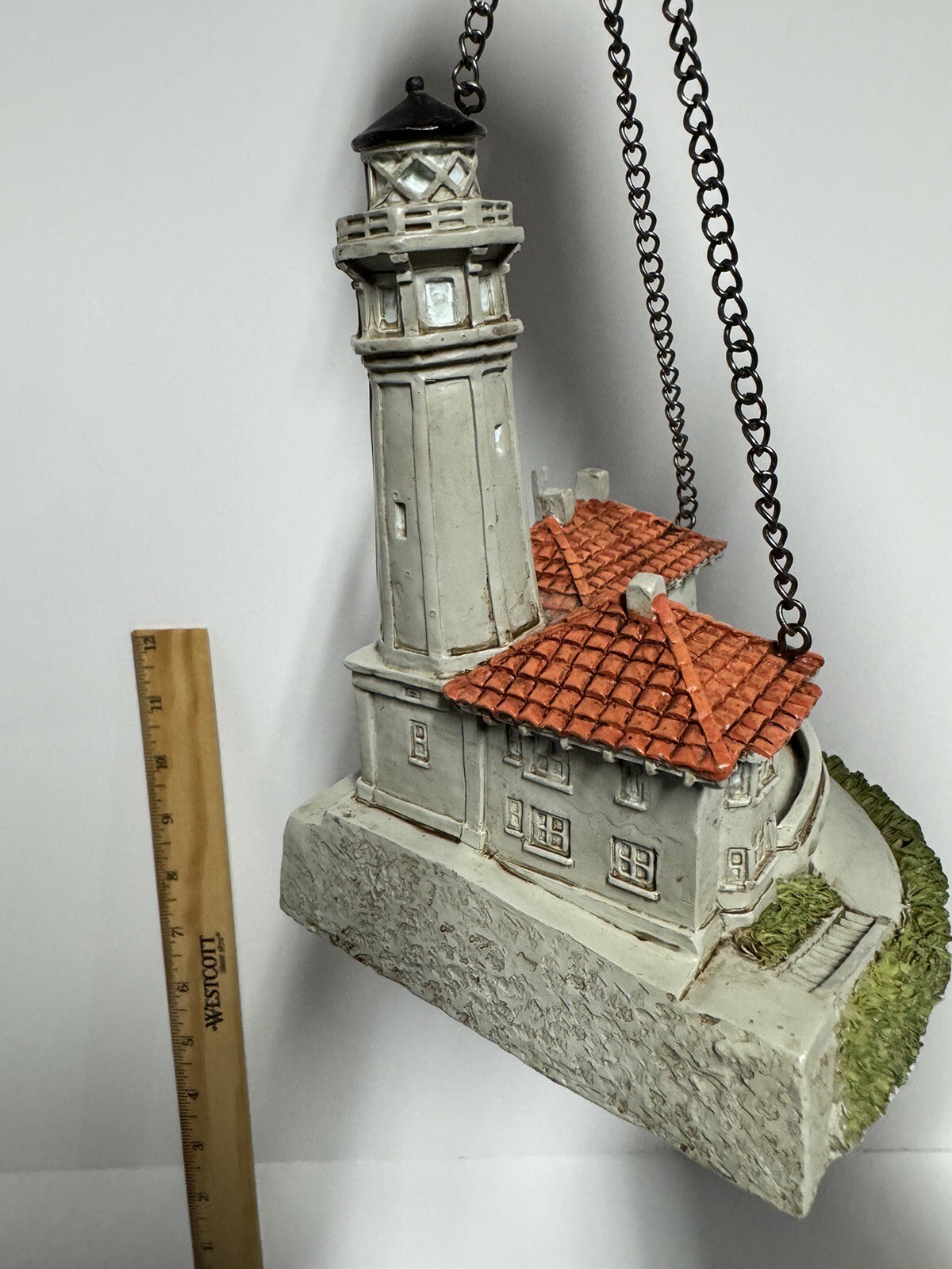 Alcatraz Island California Lefton Lighthouse With Chain To Hang | eBay