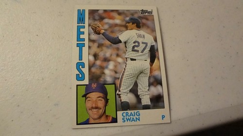 1984 TOPPS # 763 CRAIG SWAN BASEBALL CARD | eBay