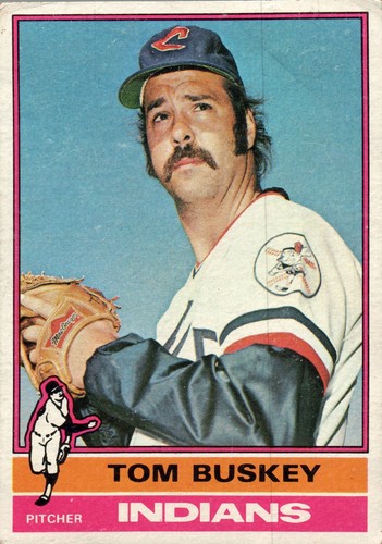 1976 Topps # 178 Tom Buskey Cleveland Indians | eBay