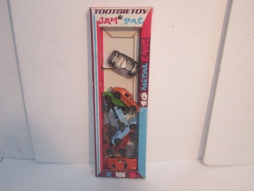 1969 Rare 10 Vintage Toy Cars (New in Pack) Factory Sealed Tootsietoy ...