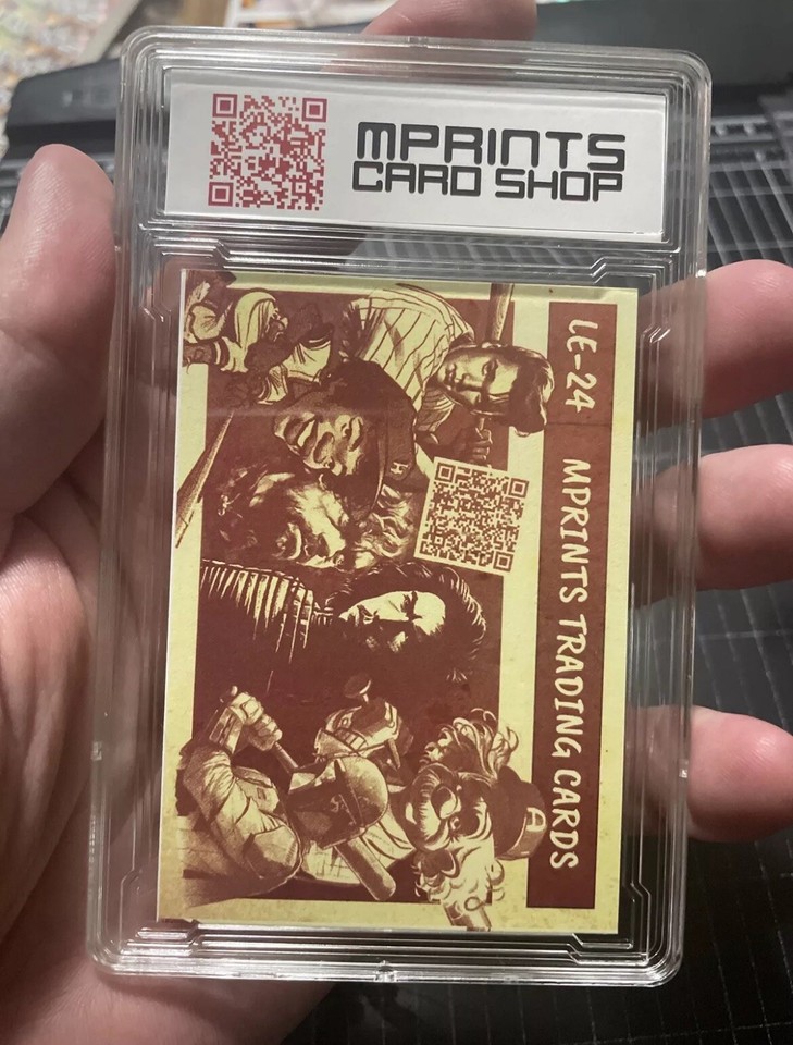 SLABBED Hulk Hogan Trumpmania ‘59 Style Custom Card By MPRINTS | eBay