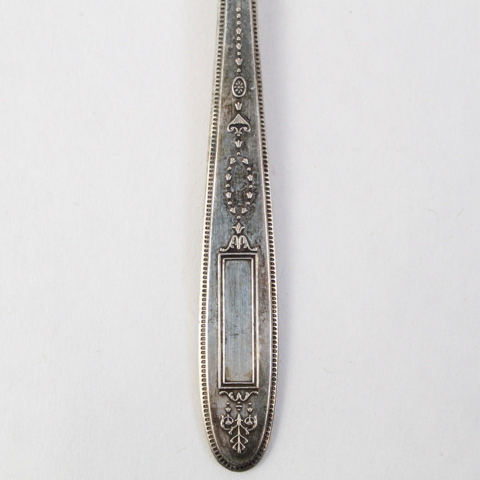 Set of 6 Oneida Community Plate Grosvenor Monogrammed S Silverplate ...