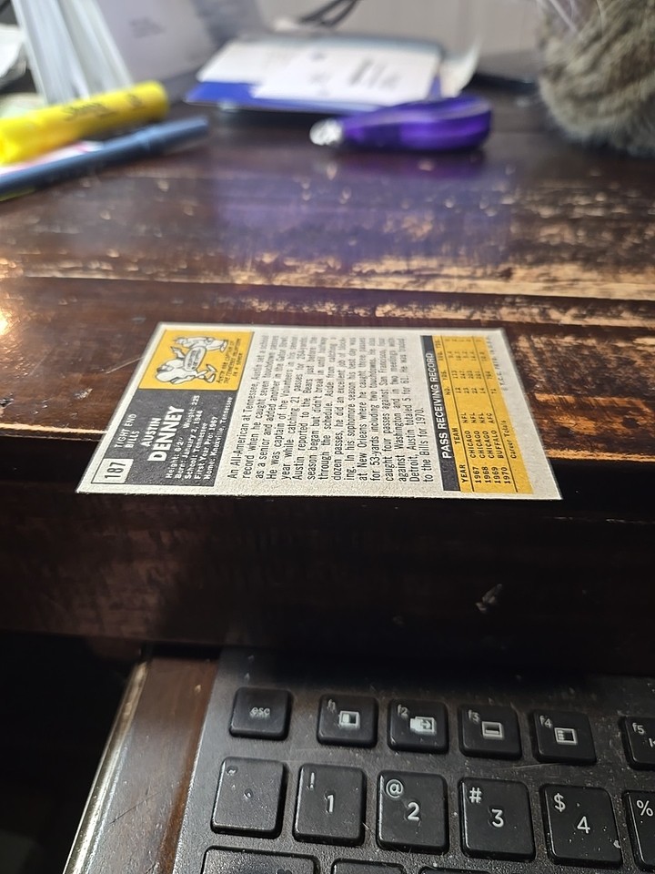 1971 Topps - Austin Denney #187 (RC) | eBay