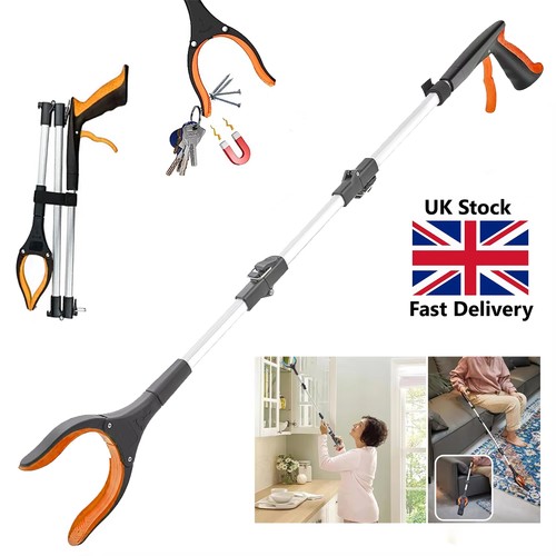 Extra Long Grabber Tool Industrial Pick Up Stick Hand Grip Reach Trash ...