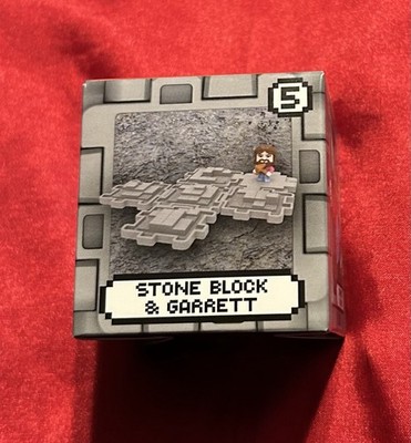 Stone Block & Garrett 2025 McDonald’s A Minecraft Movie Happy Meal Toy ...