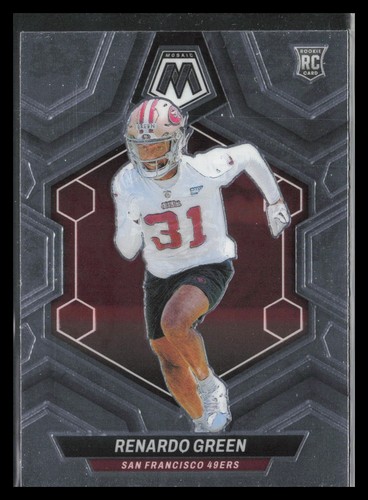 2024 Panini Mosaic Rookie #358 Renardo Green San Francisco 49ers ...