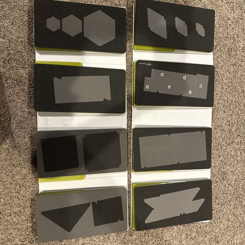 Accuquilt GO Die Lot. Set Of 8 Dies With Storage Box. | eBay