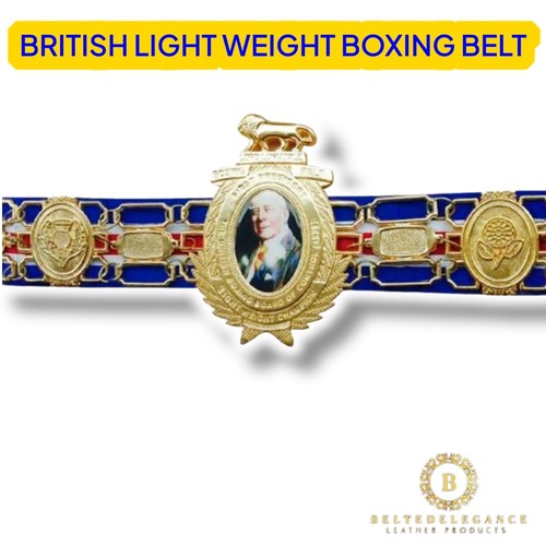 British Boxing Board Light Weight Boxing Championship Belt Premium ...