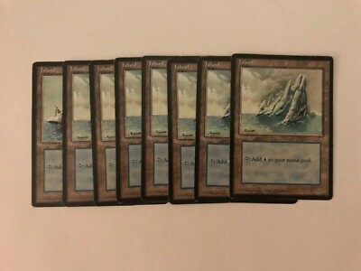MTG: Ice Age Basic Land Island X8 LP | eBay