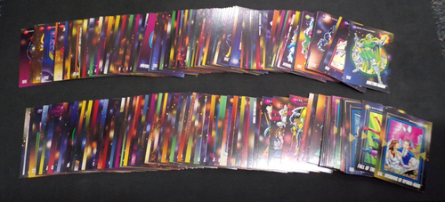 1992 MARVEL UNIVERSE SERIES 1 IMPEL TRADING CARDS COMPLETE BASE SET 200 ...