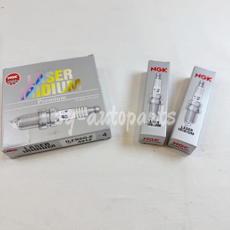 6pc Genuine NGK 4212 Iridium Spark Plug ILFR6GE Marine Mariner Mercury ...