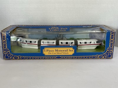 Disney Theme Park Collection: 4-Piece Monorail Set Die Cast Metal Box ...