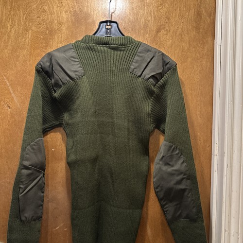 Commando sweater Military Acrylic Size M Army Green Hunting Vintage | eBay