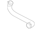 Genuine Land-Rover Outlet Tube LR050248 | eBay