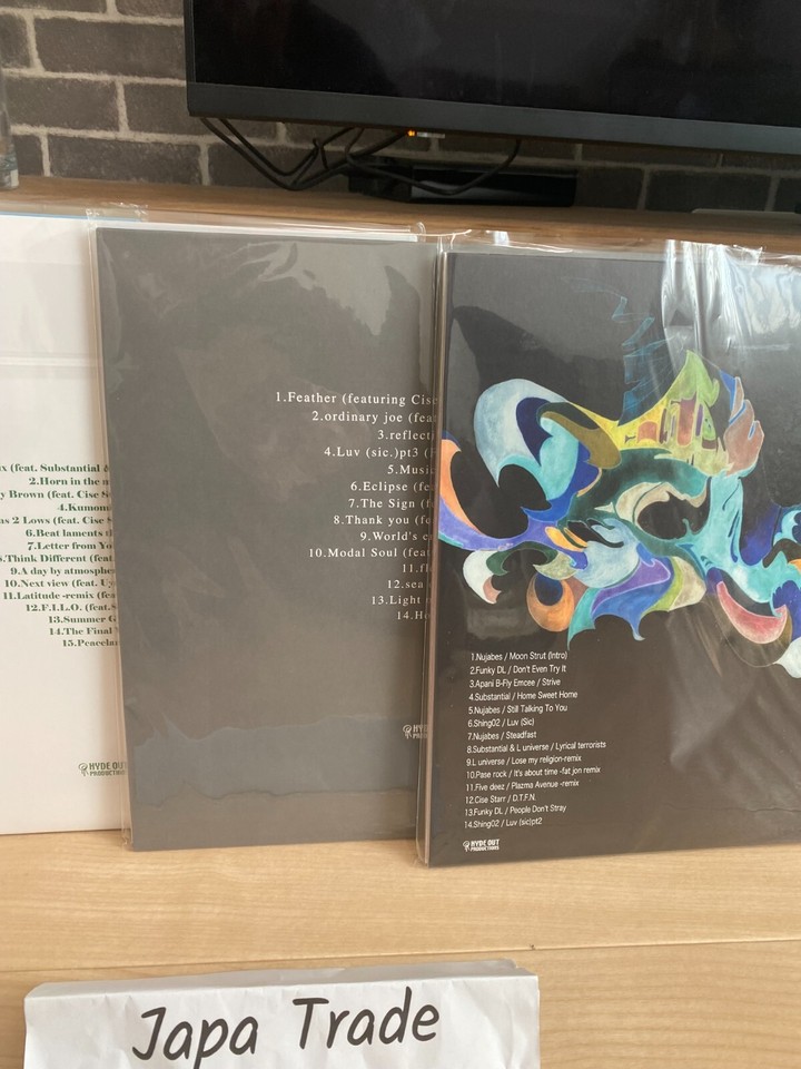 Nujabes Vinyl 4Set Metaphorical Music Modal Soul FIRST COLLECTION 2ND ...