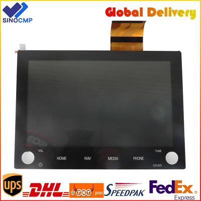 8" LCD MONITOR TOUCH-SCREEN 2 KNOBS 8740a076 040 For Mitsubishi ...
