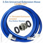 Washing Machine 3.5m Inlet Hose Extension Kit with Threaded Connector ...