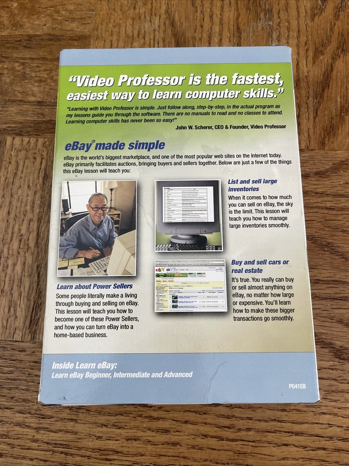 Video Professor Learn eBay PC Software | eBay