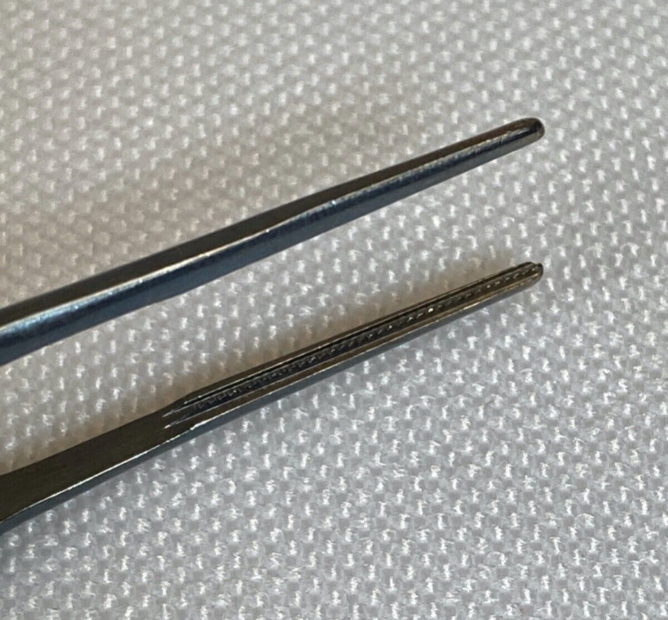 Wexler FL0820.2 Titanium Gerald DeBakey Forceps Straight 1mm Tips 7.25 ...