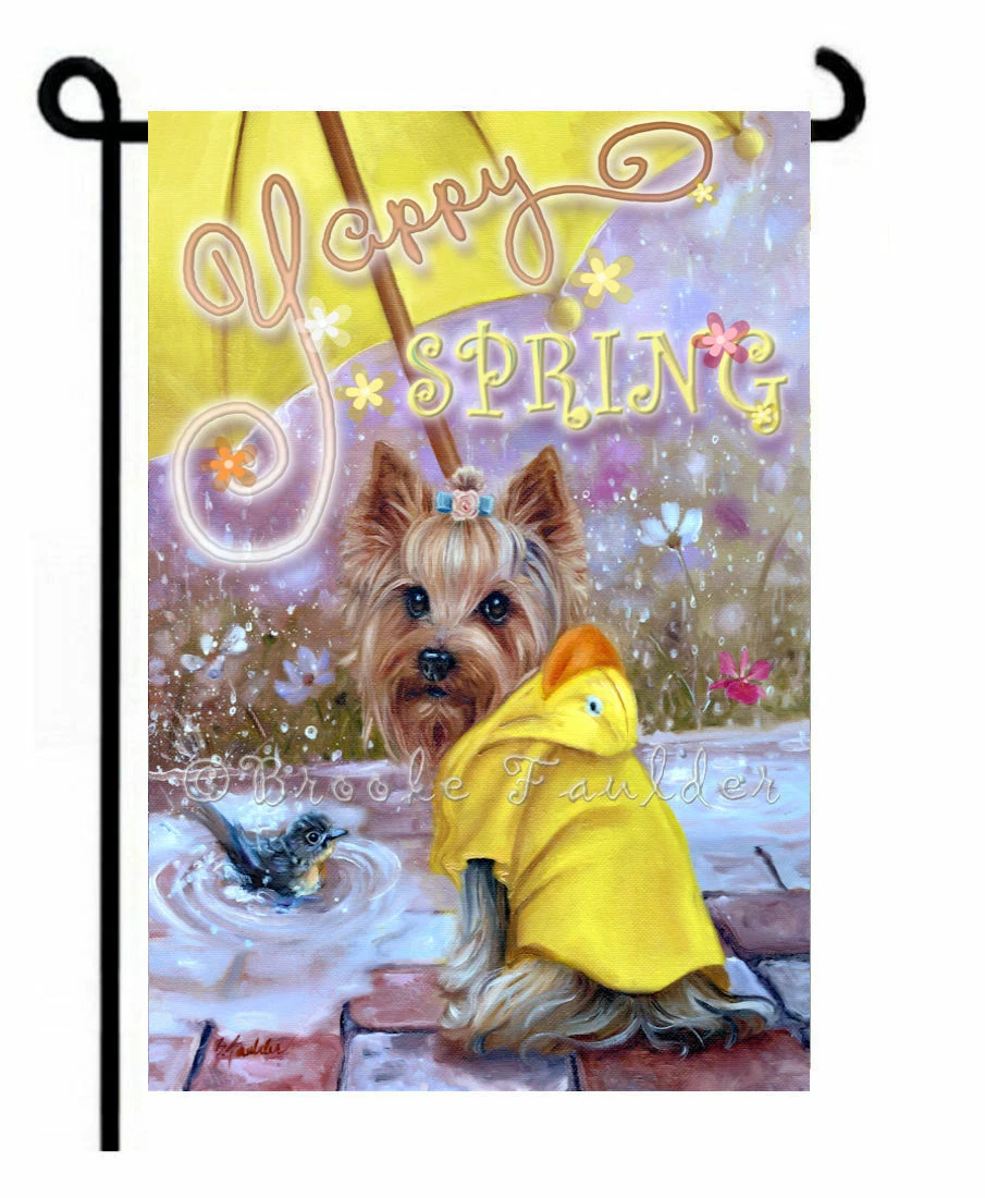 Happy Spring Dog Images