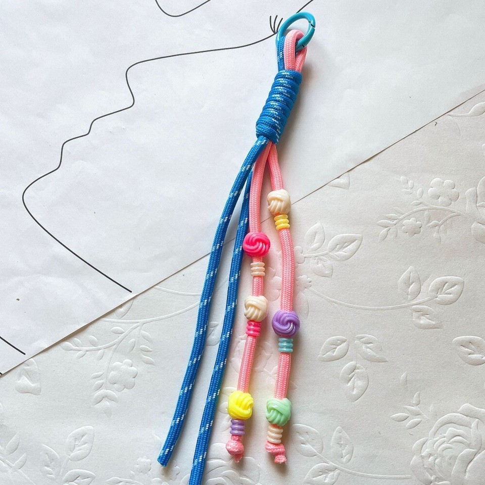 Keychain Clothing Personalized Weaving New Colorful Creative Weaving ...