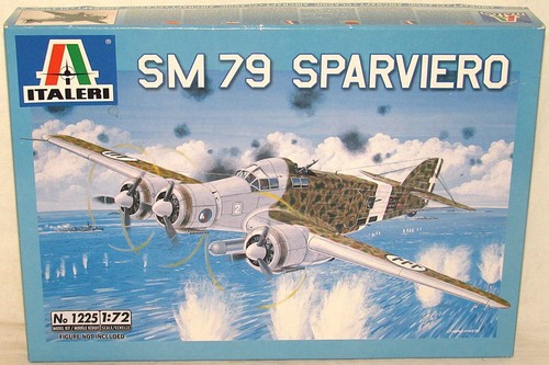 Italeri #1225 SM 79 Sparviero 1:72 Scale Open Box - NOS | eBay