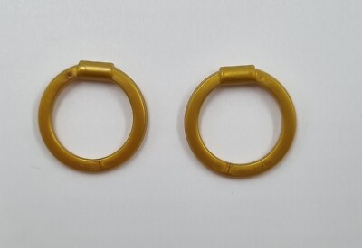 LEGO WEAPON HOOP BLADE CHAKRAM ROUND HP NINJAGO 35485 GOLD NEW (75 ...