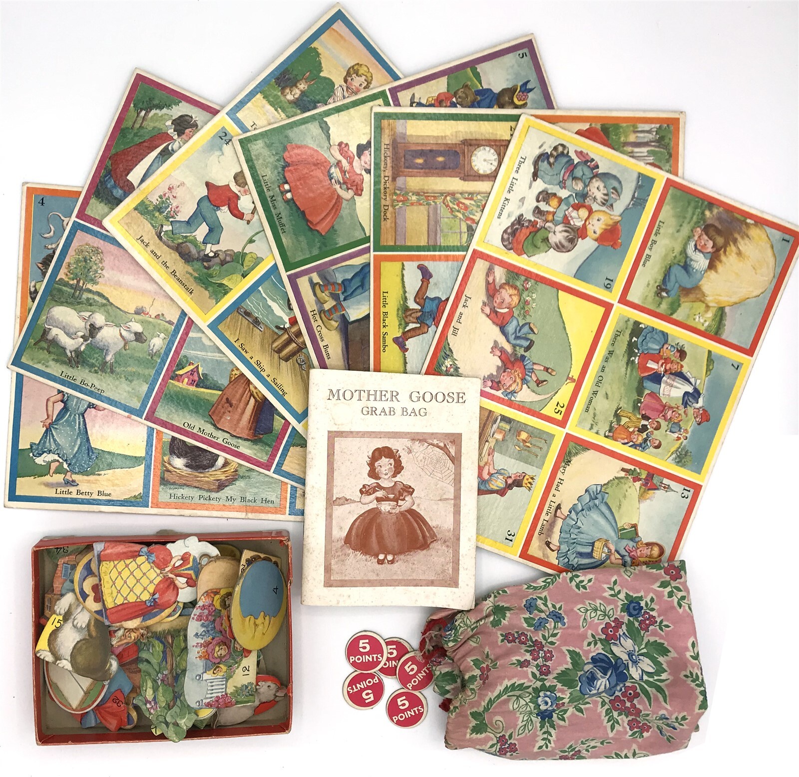 Mother Goose Grab Bag Game | eBay