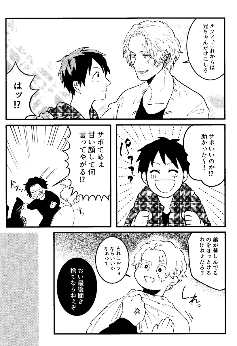 Ace X Luffy