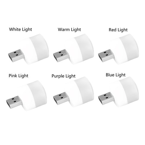 Mini Night Lamp Multipurpose Plug-in Lamps USB LED Light For Home ...