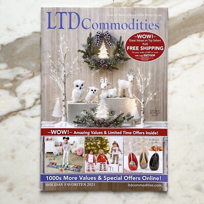 LTD Commodities Catalog Winter Holiday Favorites 2010 Variety Book Gift ...