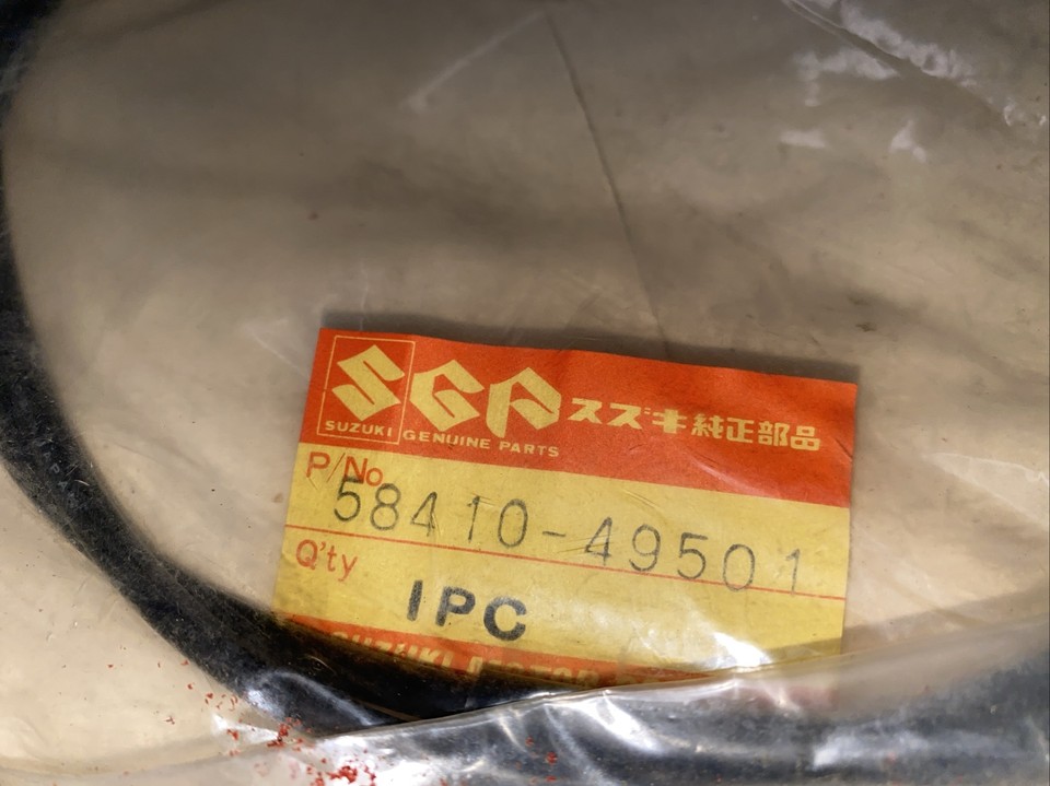 1982 1983 SUZUKI GS1100 GS 1100 STARTER CABLE OEM NOS 58410-49501 58410 ...