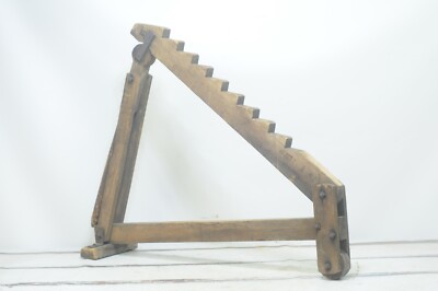 Very Rare Antique Oliver Barth Jack Co Wooden Horse Buggy Jack Carriage ...