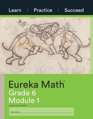 Eureka Math Grade 6 Learn, Practice, Succeed Workbook #1 (Module 1) | eBay