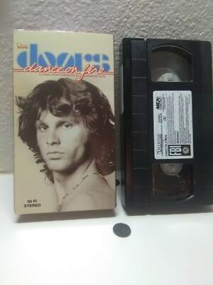 1997 The Doors Dance On Fire Greatest Hits VHS Tape Rare HTF VG Sleeve ...