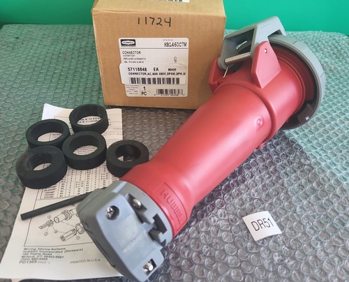 🆕️HUBBELL HBL460C7W WATERTIGHT CONNECTOR *WARRANTY+ 🇺🇸 SHIPPED* | eBay