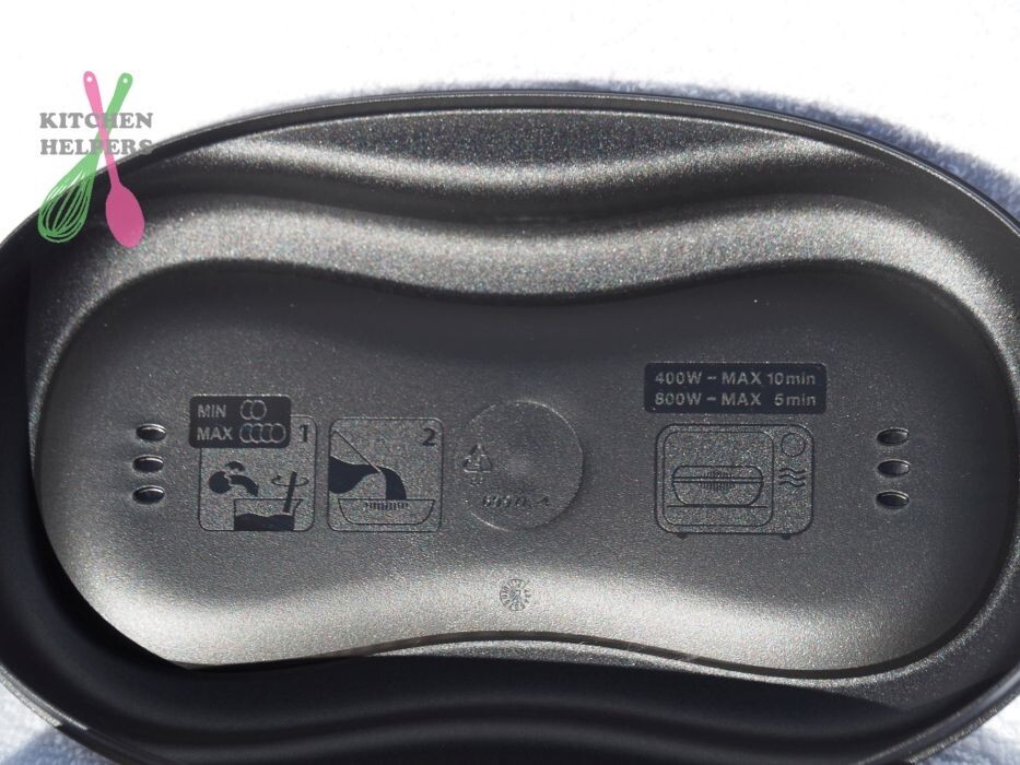 Tupperware Micro Delight Microwave Omelette Maker Black Brand New | eBay