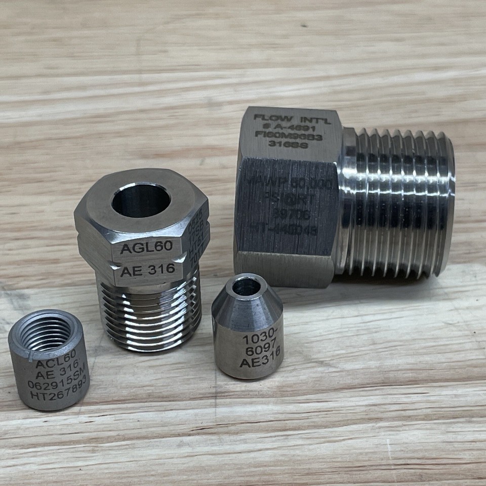 Water Jet Adapter, Flow Int’l # A-4691, F160M96B3, 316SS | eBay