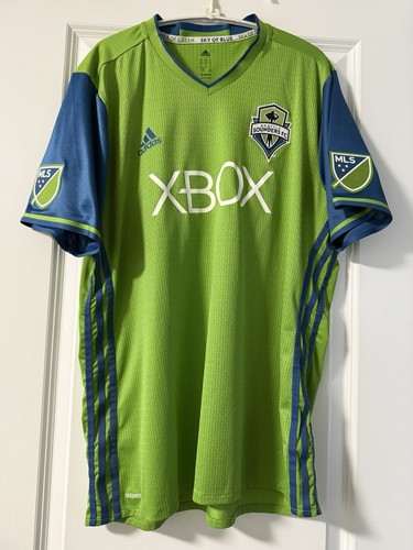 Seattle Sounders Authentic Jersey Home Green Men’s XL Xbox | eBay