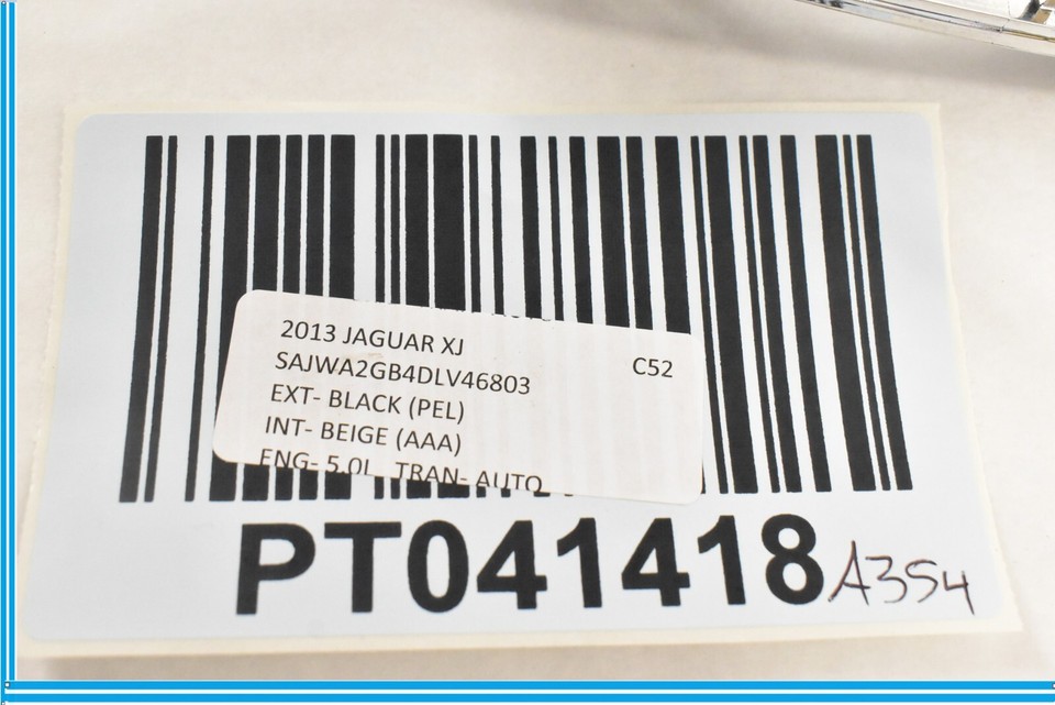 10-15 Jaguar XJ XJL Dash Instrument Panel Climate Control Display Trim ...