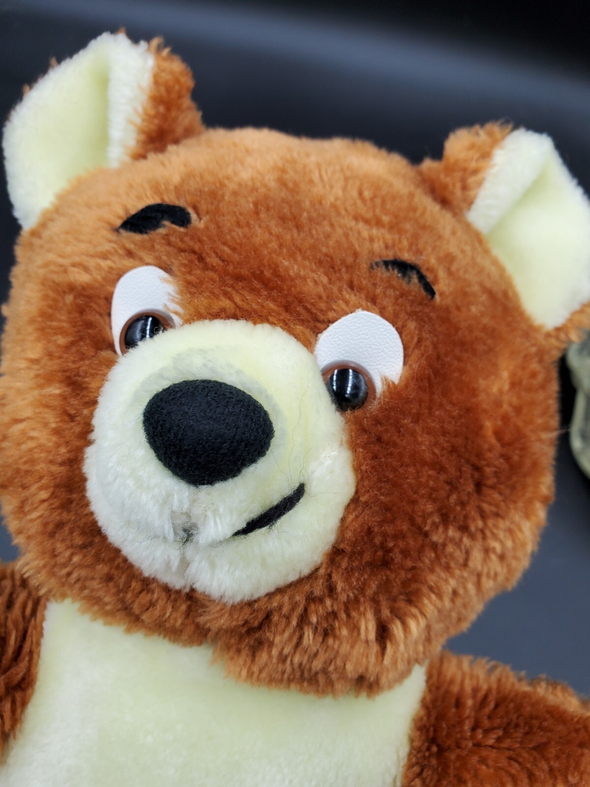 Vintage Animal Fair Brown Yellow Plush Derpy Smirky Classic Teddy Bear ...