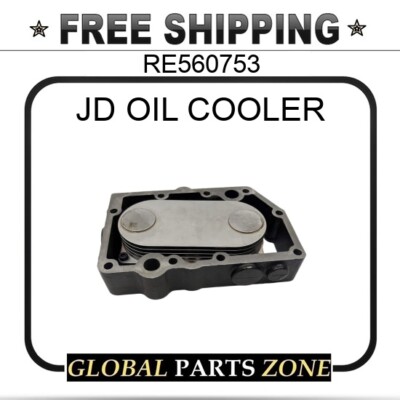 RE560753 - OIL COOLER RE59296 ORIGINAL | eBay
