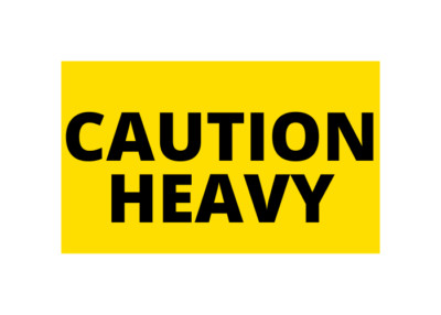 3X5-inch Caution Heavy Labels Adhesive Pallet Shipping Fragile Stickers ...