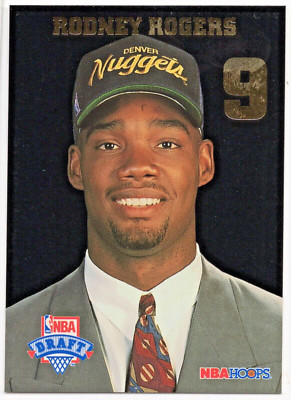2YEL008 1993-94 NBA Hoops Draft Redemption #LP9 Rodney Rogers Denver ...