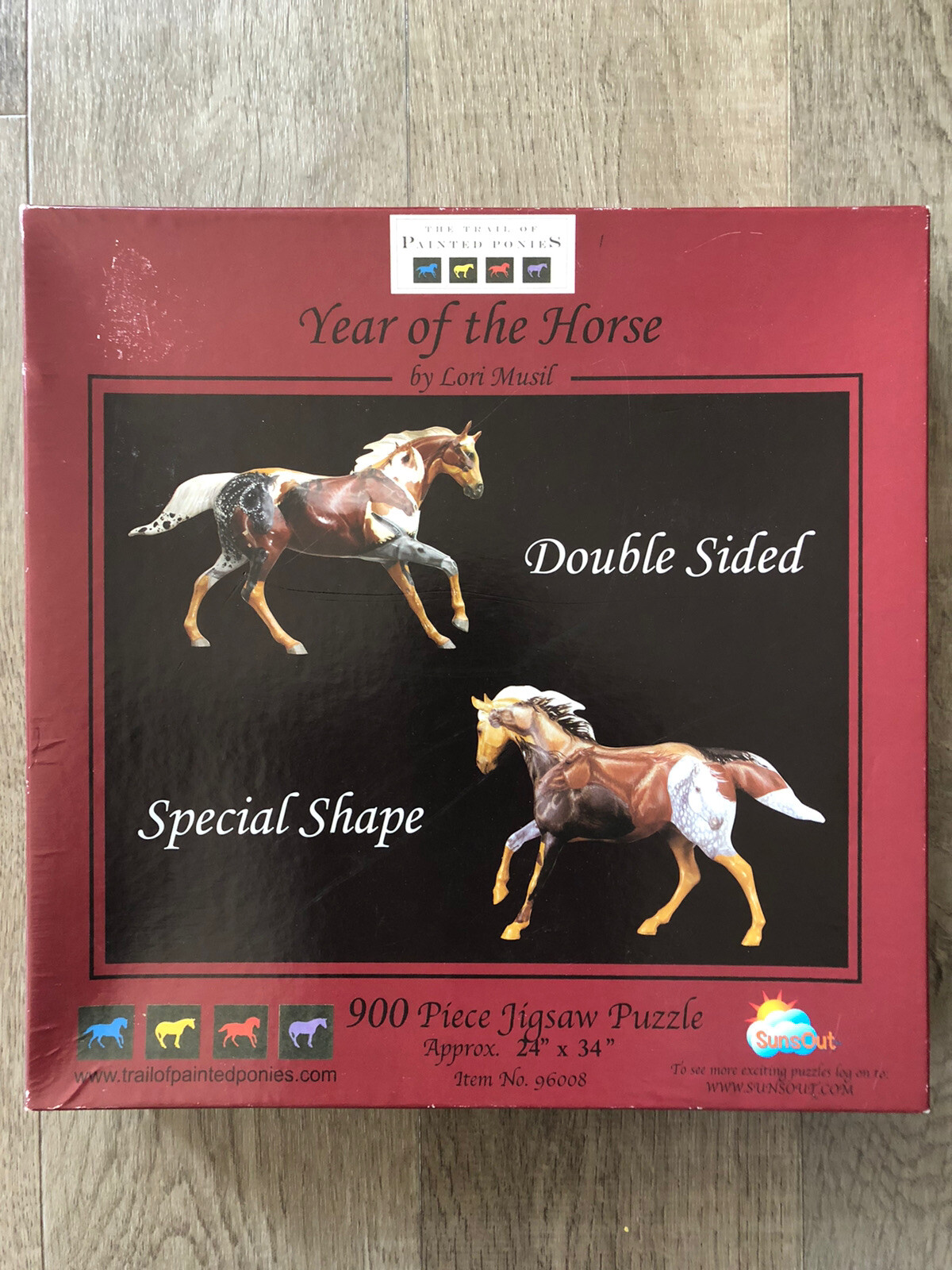 "YEAR OF THE HORSE" PUZZLE BY LORI MUSIL (#96008) - Pre-owned 900 Piece ...