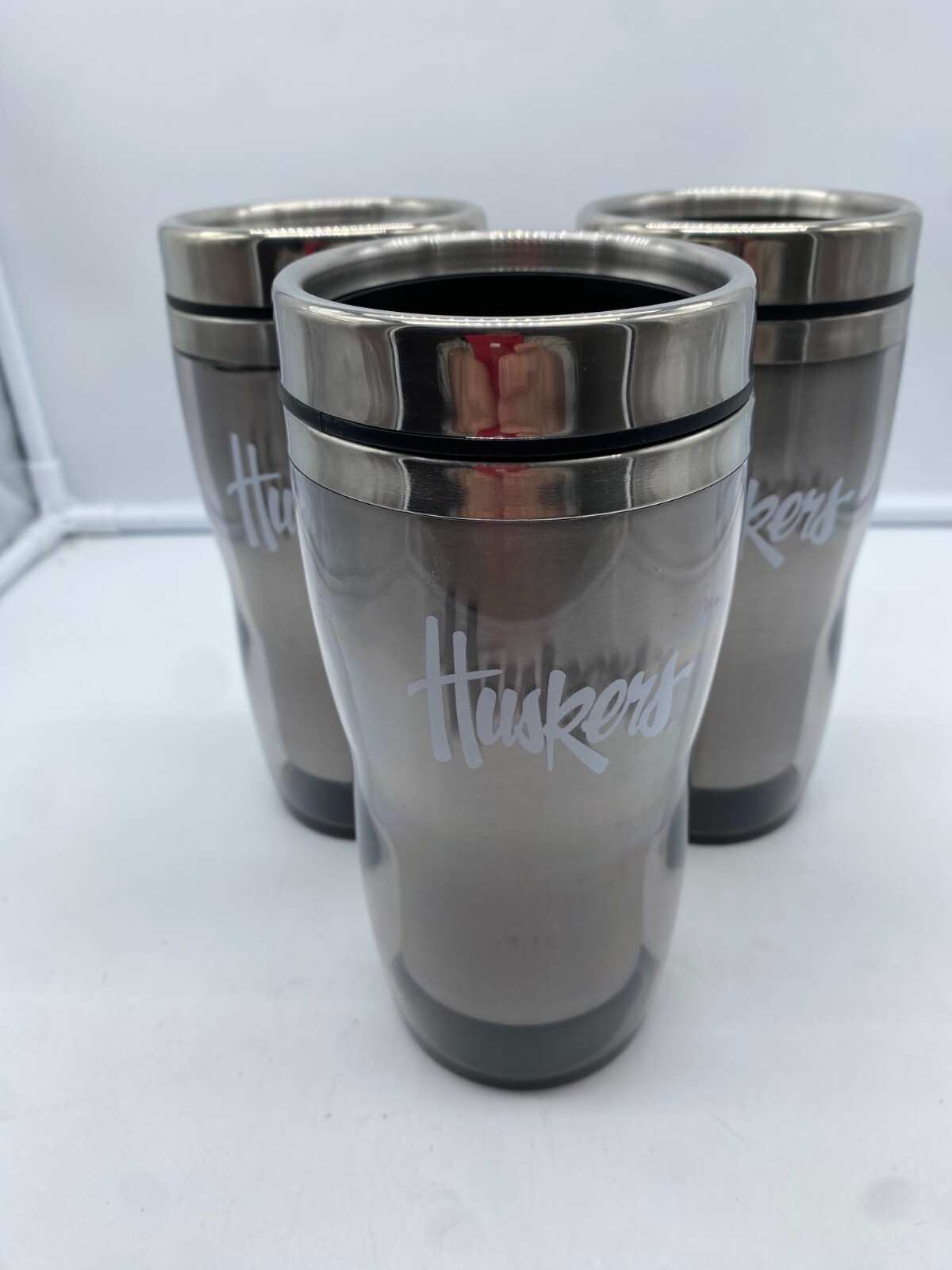 Nebraska Huskers Travel Mug Lot of 3 E52 | eBay