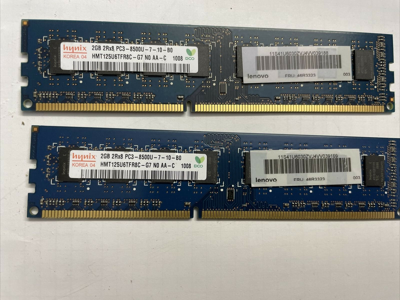 2GB 2Rx8 PC3-8500U-7-10-B0 HMT125U6TFR8C-G7 N0 AA-C 1008 | eBay