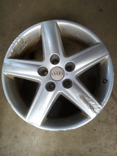 2002 2003 2004 2005 2006 2007 AUDI A4 OEM 17" ALLOY WHEEL RIM 5 SPOKE ...