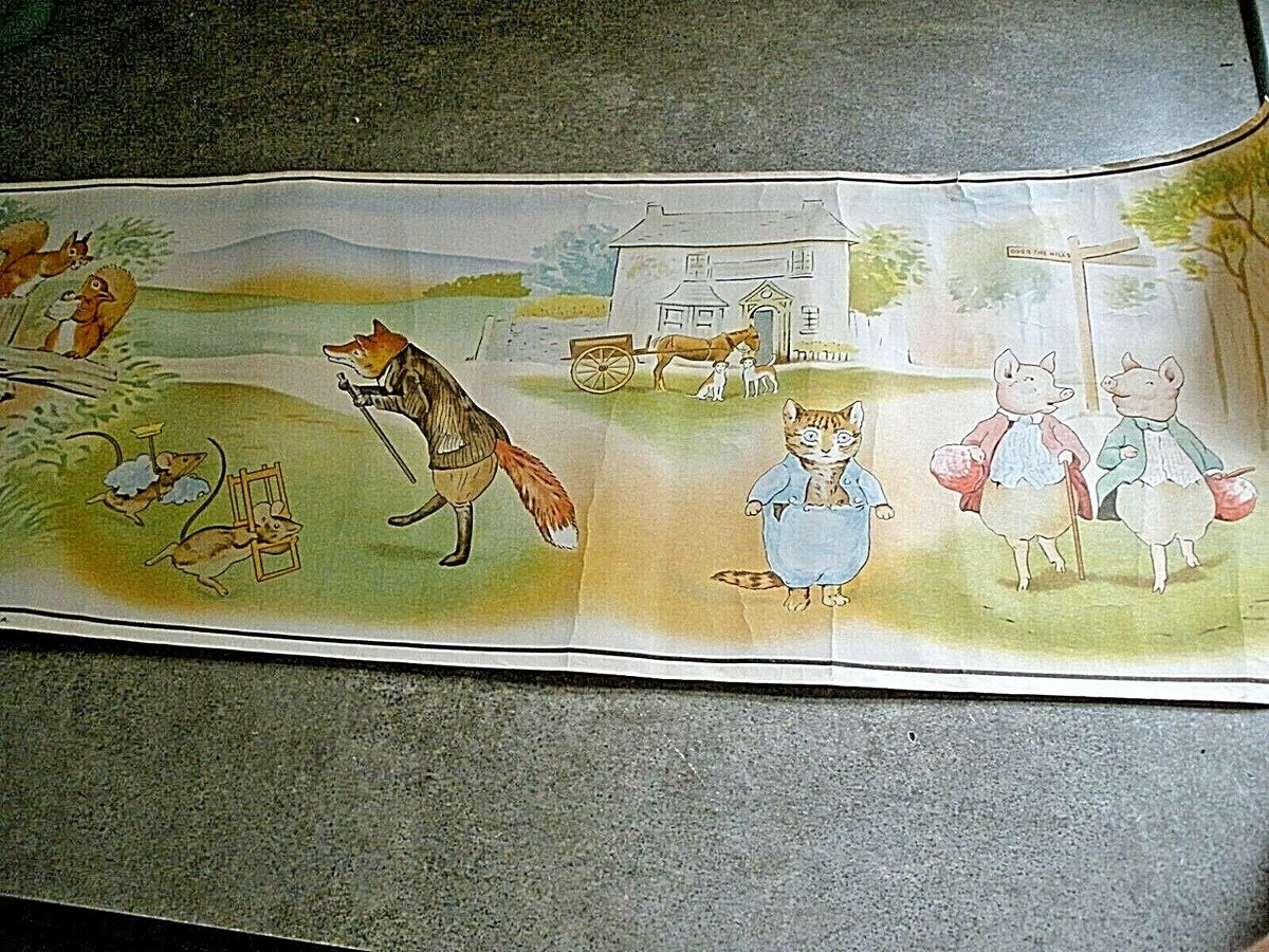 Peter Rabbit Wallpaper Border