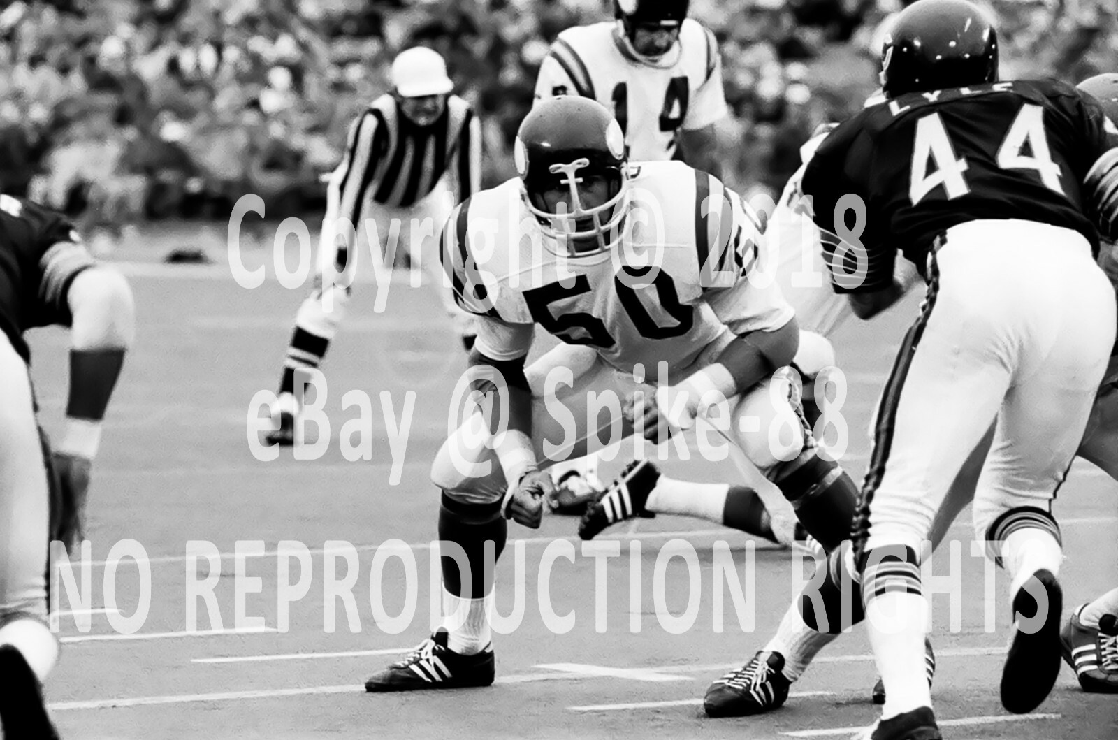 JEFF SIEMON MINNESOTA VIKINGS BLOCKING ON SPECIAL TEAMS 1974 | eBay